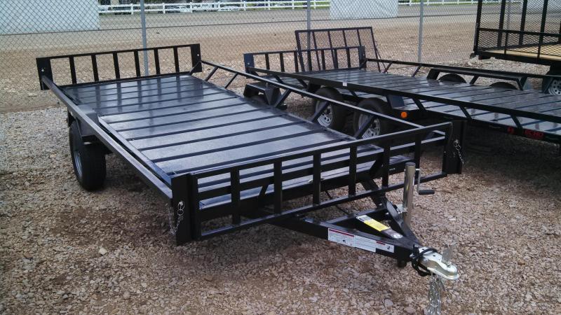 ATV / UTV open trailers | Mountain West Trailer Sales | Flatbed and ...
