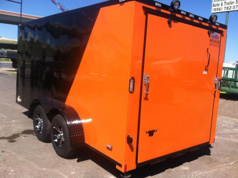 2017 Cargo Mate 7X14 CUSTOM Motorcycle Trailer | Cargo Trailer ...